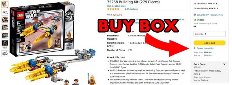 Amazon Buy Box Mystery Solved [How To Win It] - Tactical Arbitrage ...