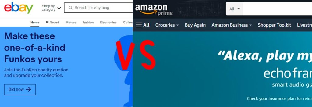 eBay vs Amazon | E-Commerce Marketplace Comparison Guide - Tactical ...